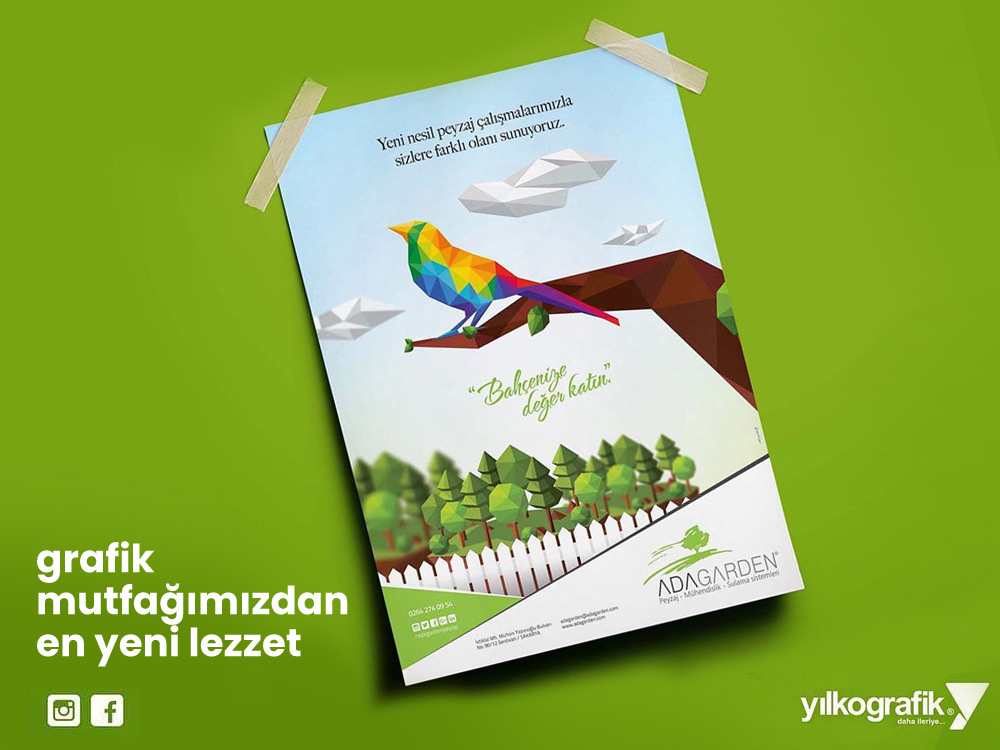 Ada Garden - Reklam Tasarımı
